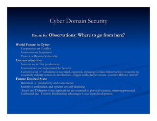 Cyber Domain Security | PPT
