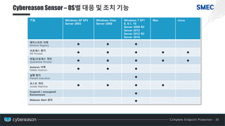 Cybereason in Korea, SMEC | PDF