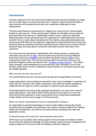 Cyber Essentials Requirements for UK Government | PDF