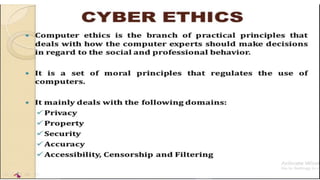 Cyber Ethics | PPT