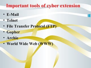 Cyber Extension | PPT