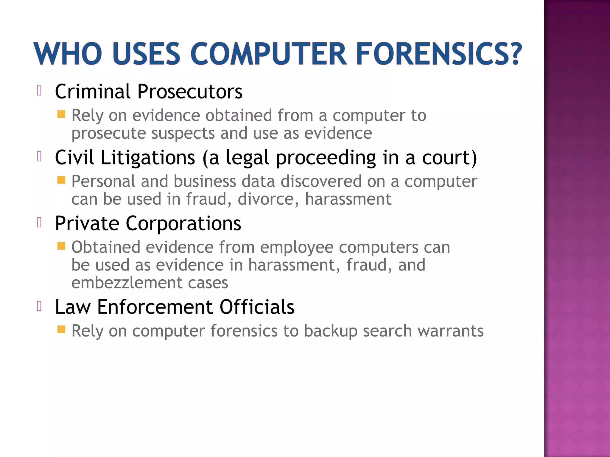 Cyber forensics | PPT