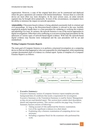 Cyber forensics and auditing | PDF