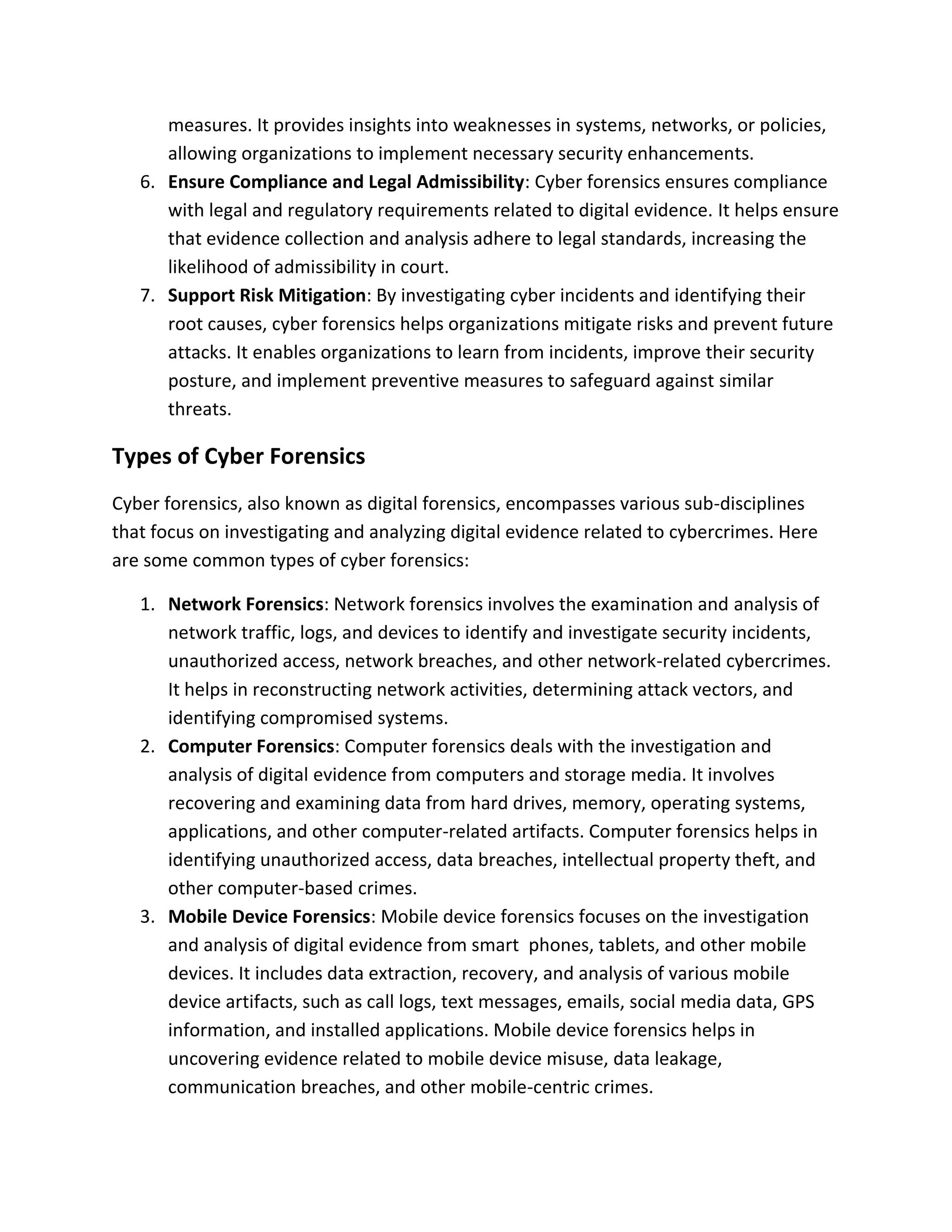 Cyber Forensics|Digital Forensics|Cyber Crime-2023 | PDF