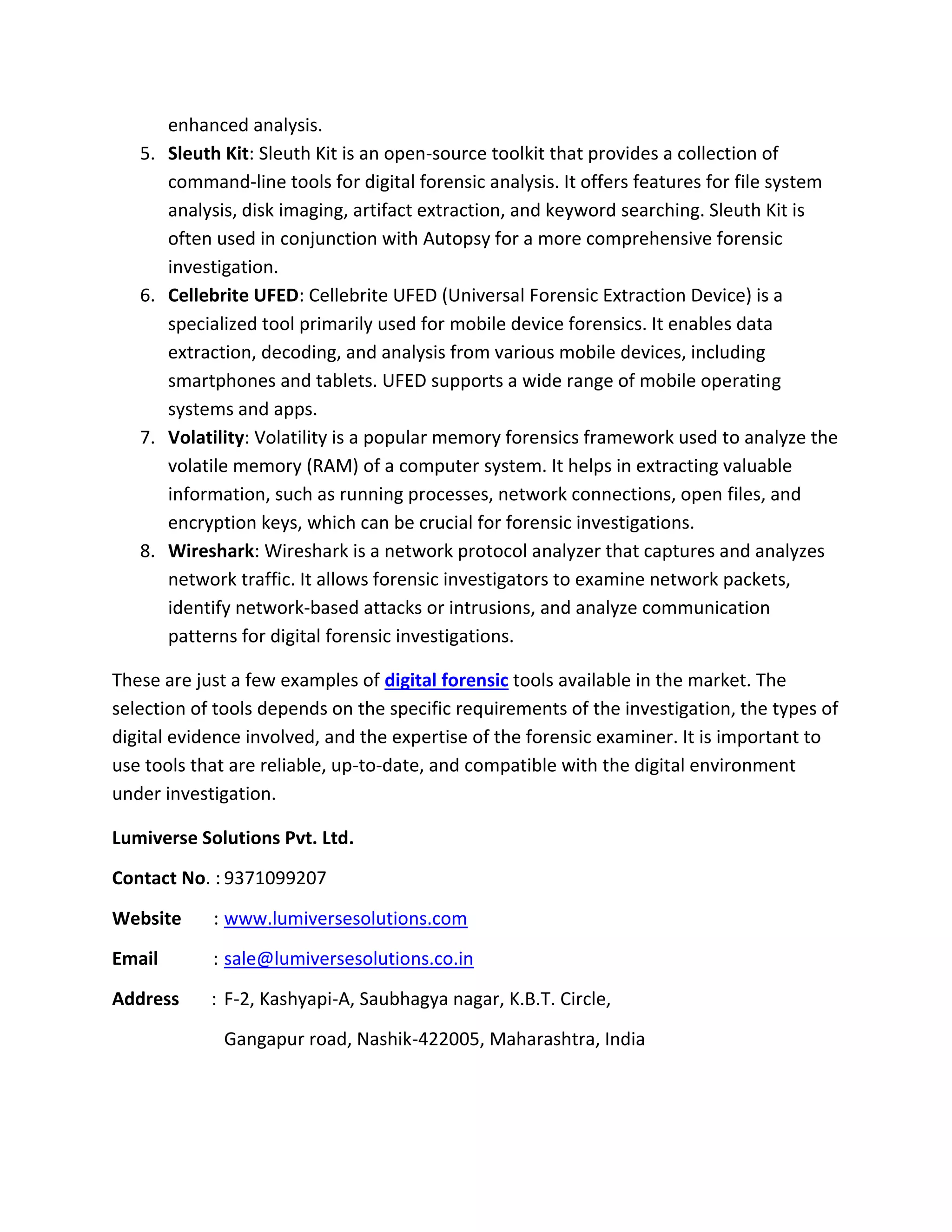 Cyber Forensics|Digital Forensics|Cyber Crime-2023 | PDF