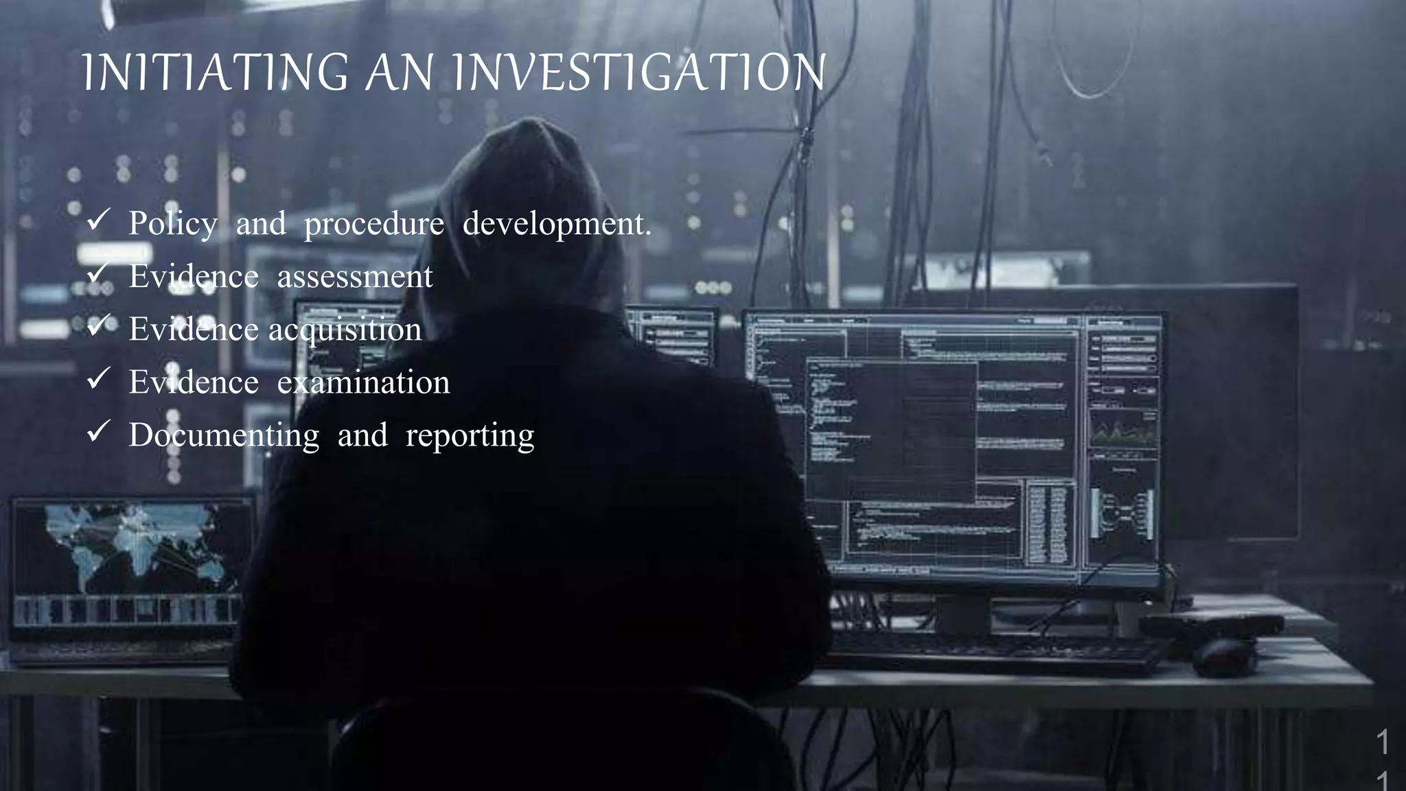 Cyber forensics ppt | PPTX | Operating Systems | Computer Software and Applications