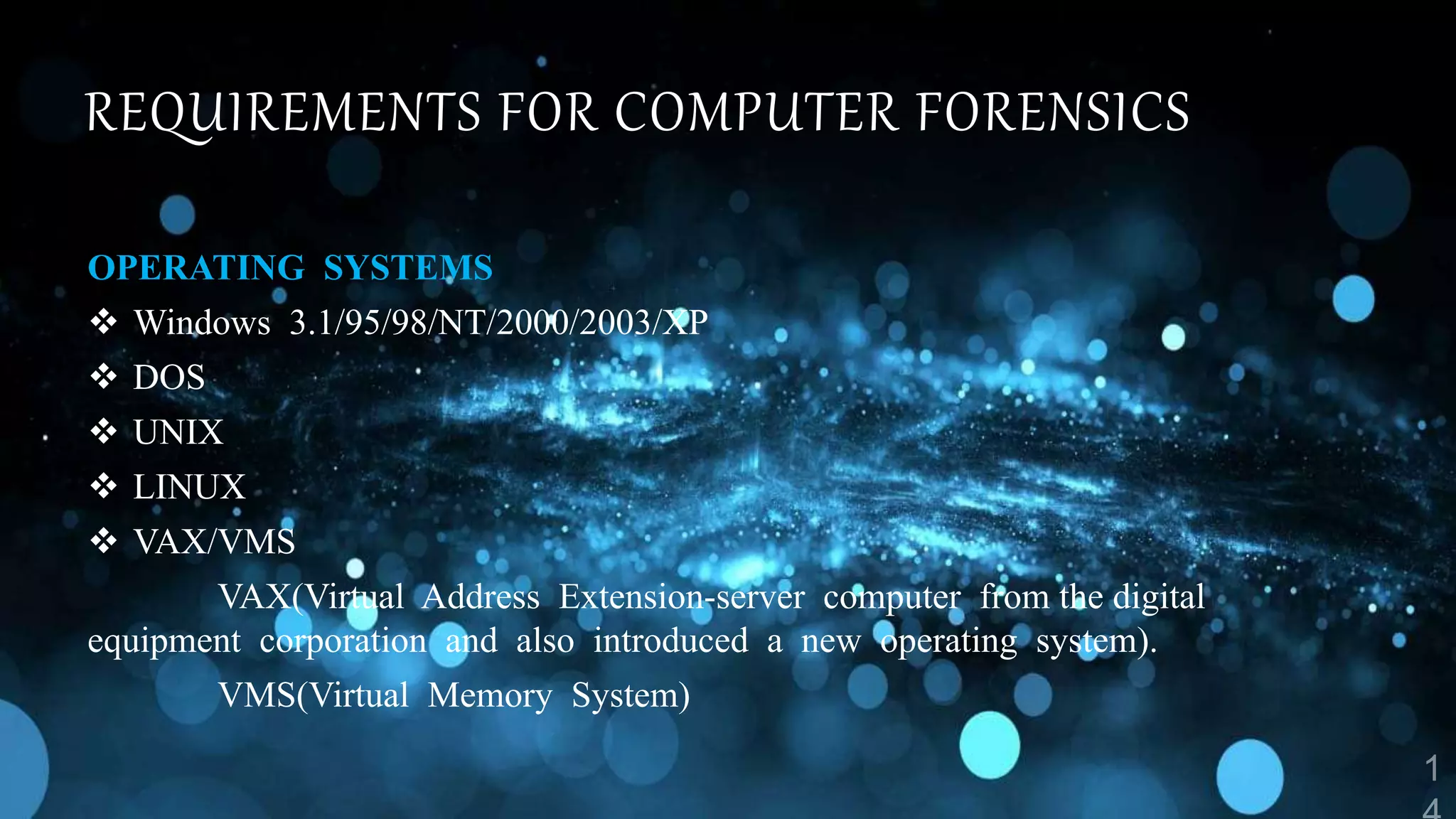 Cyber forensics ppt | PPTX
