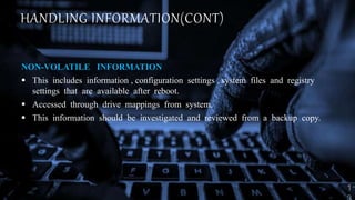 Cyber forensics ppt | PPTX | Operating Systems | Computer Software and Applications