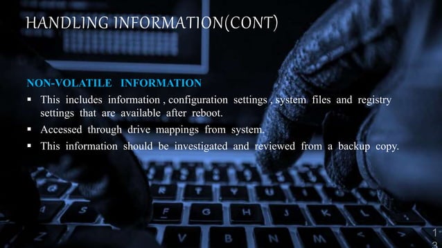 Cyber forensics ppt | PPTX | Operating Systems | Computer Software and Applications