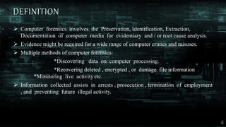 Cyber forensics ppt | PPTX | Operating Systems | Computer Software and Applications