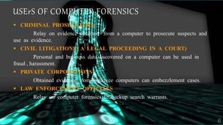 Cyber forensics ppt | PPTX