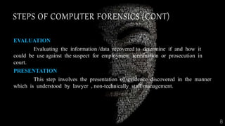 Cyber forensics ppt | PPTX