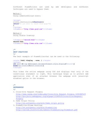 CROSS-SITE REQUEST FORGERY - IN-DEPTH ANALYSIS 2011 | PDF