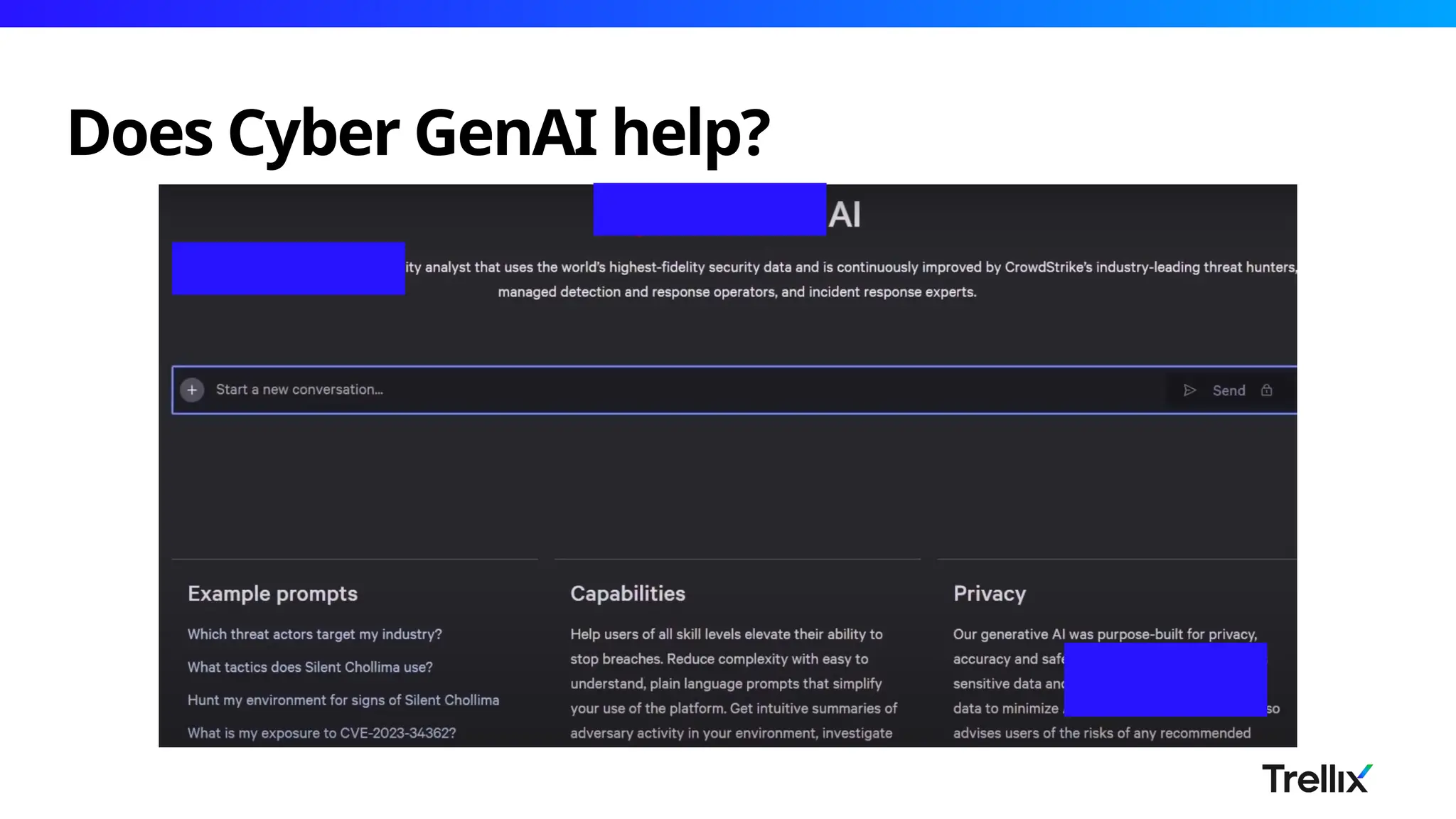Cyber GenAI – Another Chatbot? - Trellix | PPTX