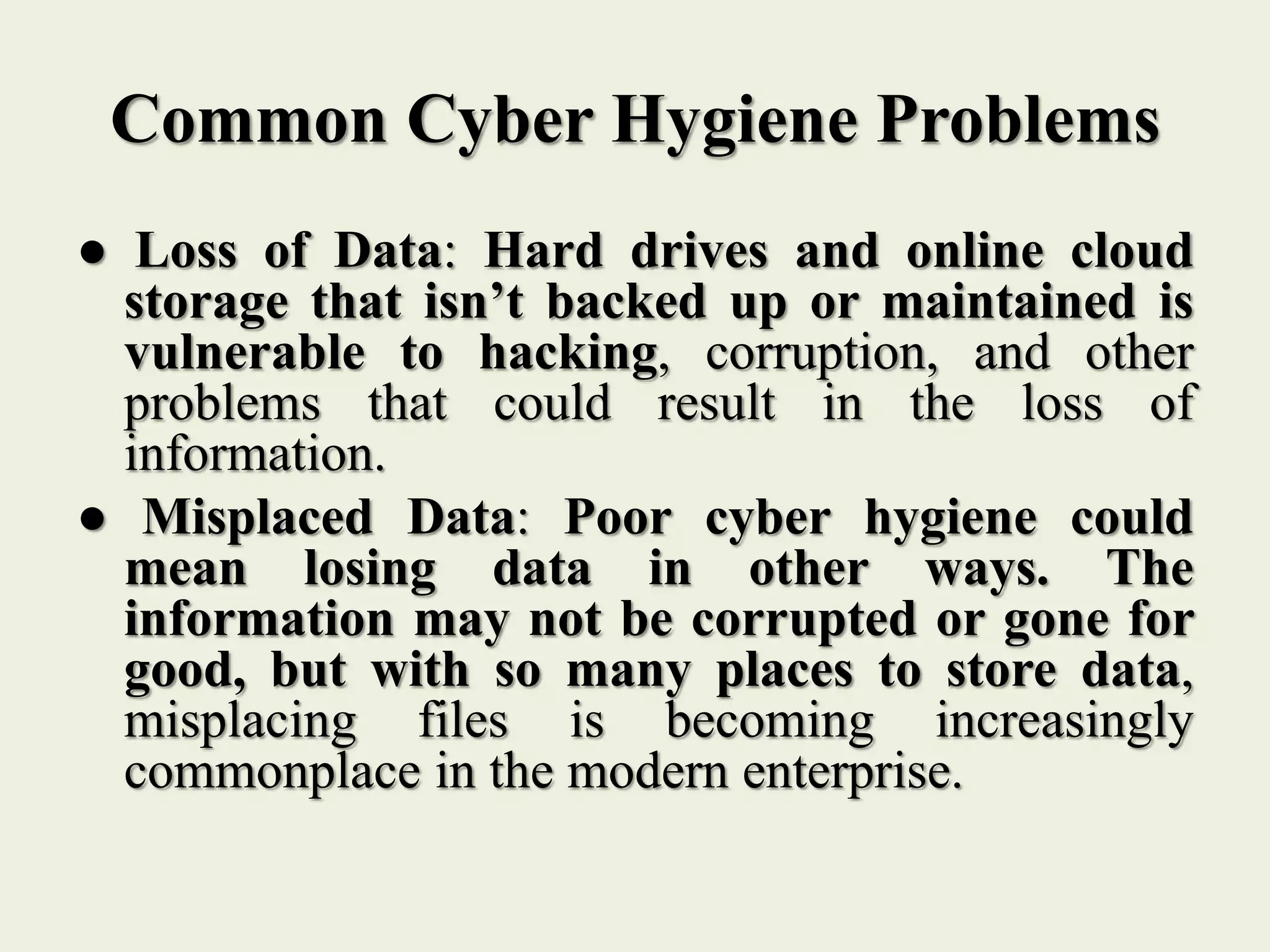 Cyber Hygiene | PPTX