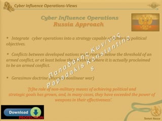 Cyber Influence Operations | PPTX