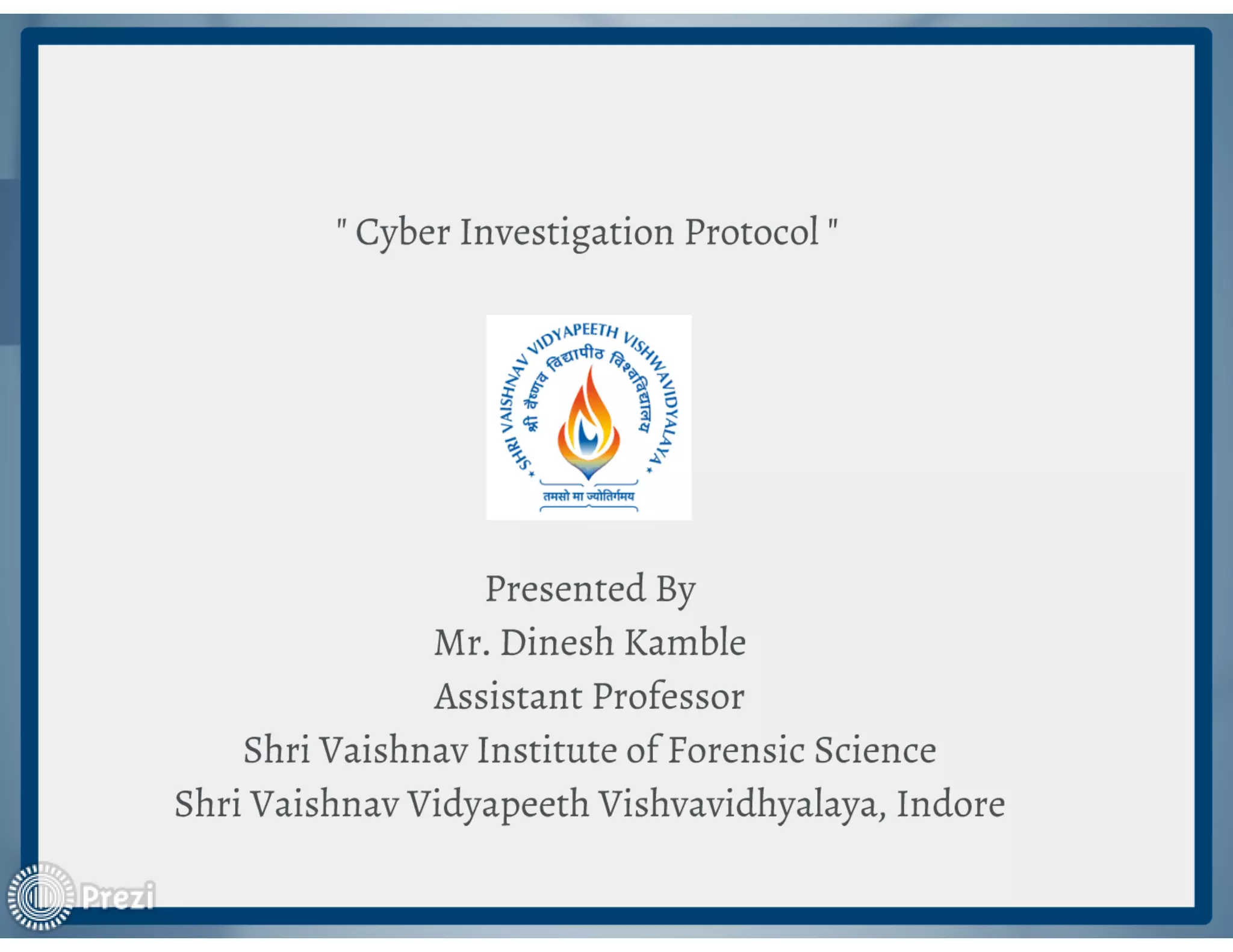 Cyber investigation Protocol | PDF | Crime & Harmful Acts to ...