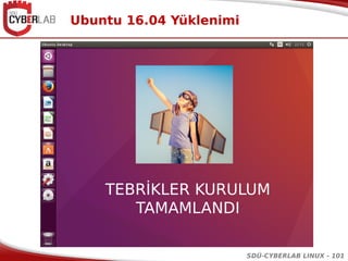 Linux 101 - GNU/Linux Nedir ? Nasıl Kurulur? | PPT