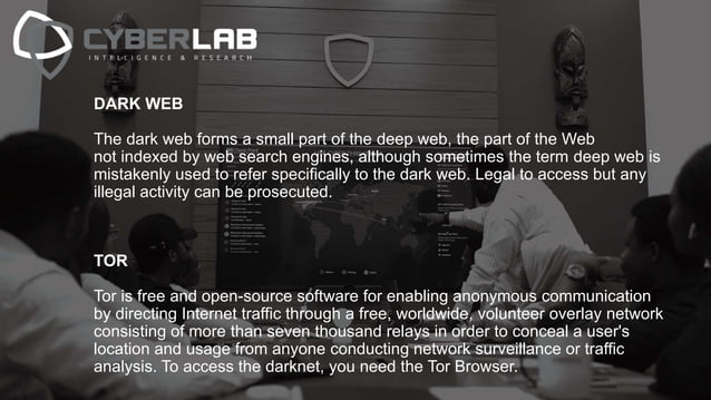 Getting started with using the Dark Web for OSINT investigations | PPTX