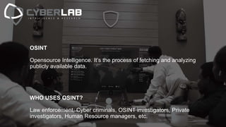 Getting started with using the Dark Web for OSINT investigations | PPTX