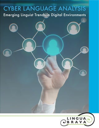 Cyber Language Analysis: Emerging Linguist Trends in Digital Environments | PDF
