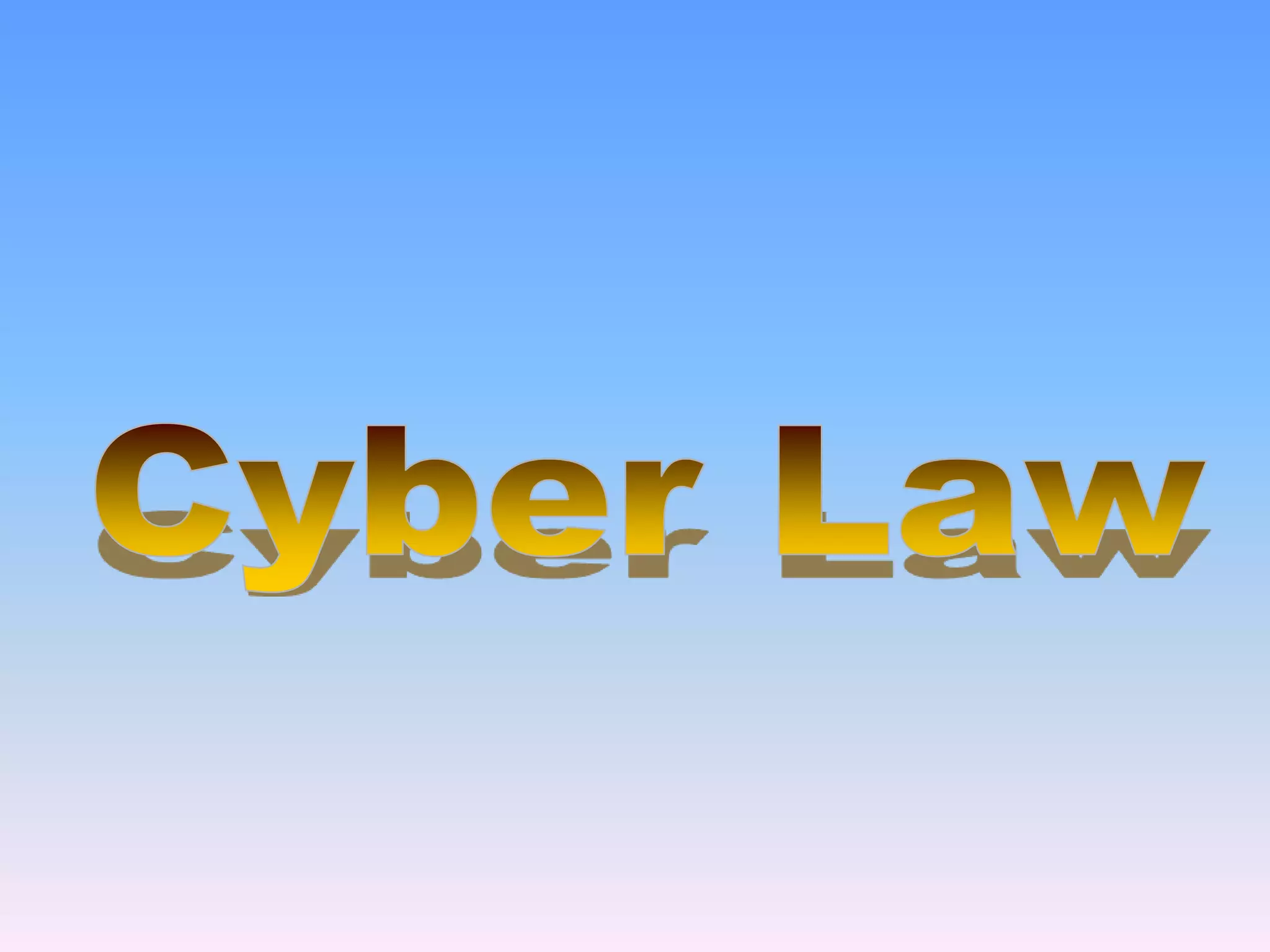 CYBER LAW.ppt