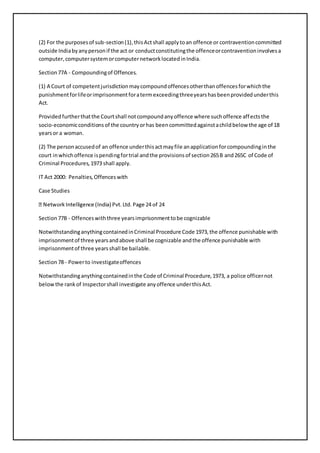 Cyber law case Assignment | PDF