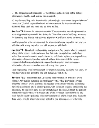 Cyber law cases and sections (1) | PDF