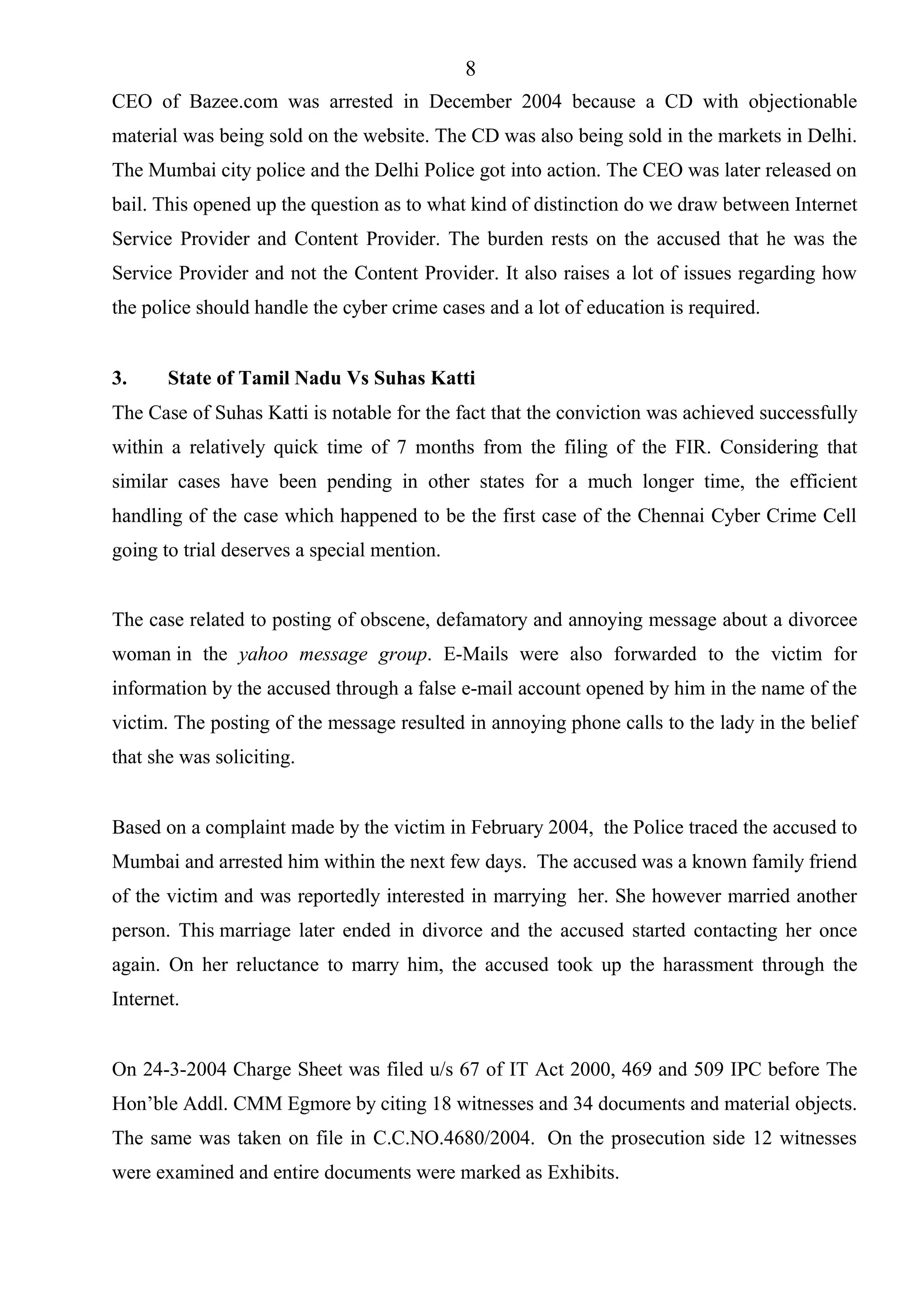 Cyber law & information technology | PDF