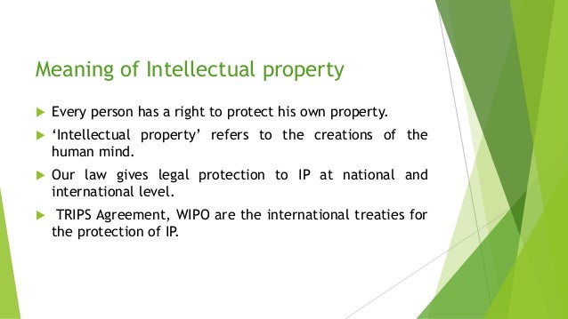 Cyber law & Intellectual property issues