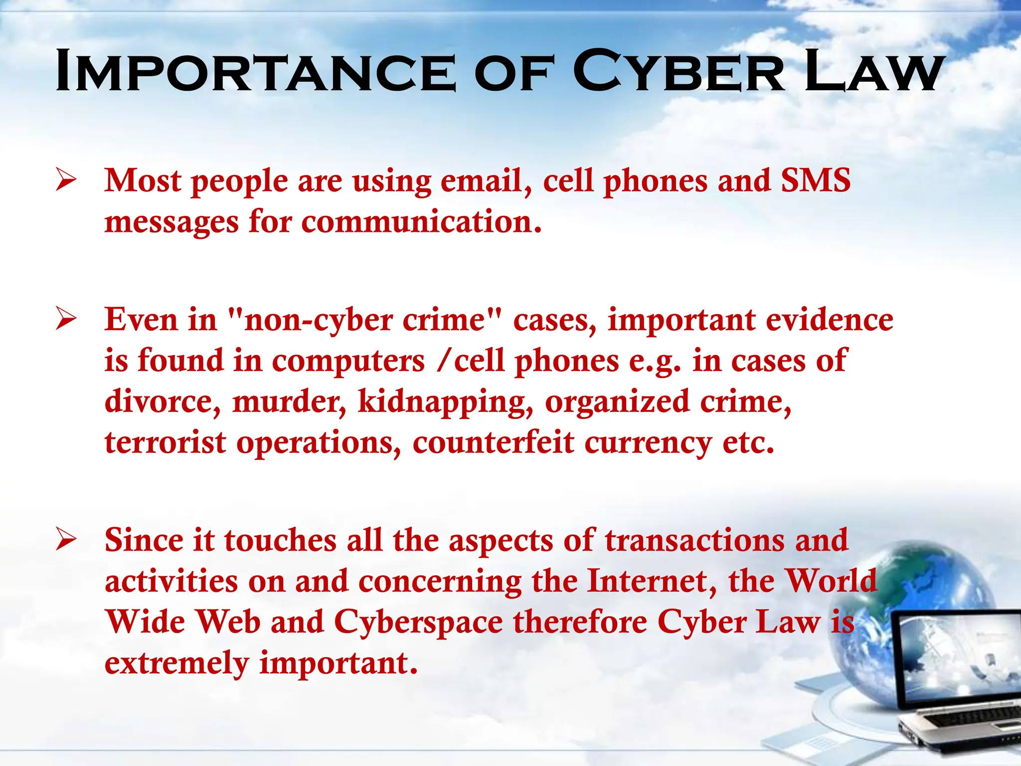 cyber law its need importance.pdf