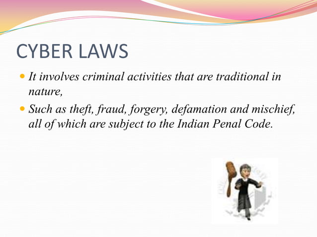 Cyber laws | PPT