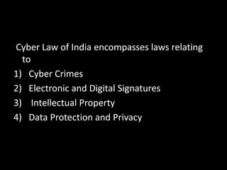 Cyberlaws | PPTX