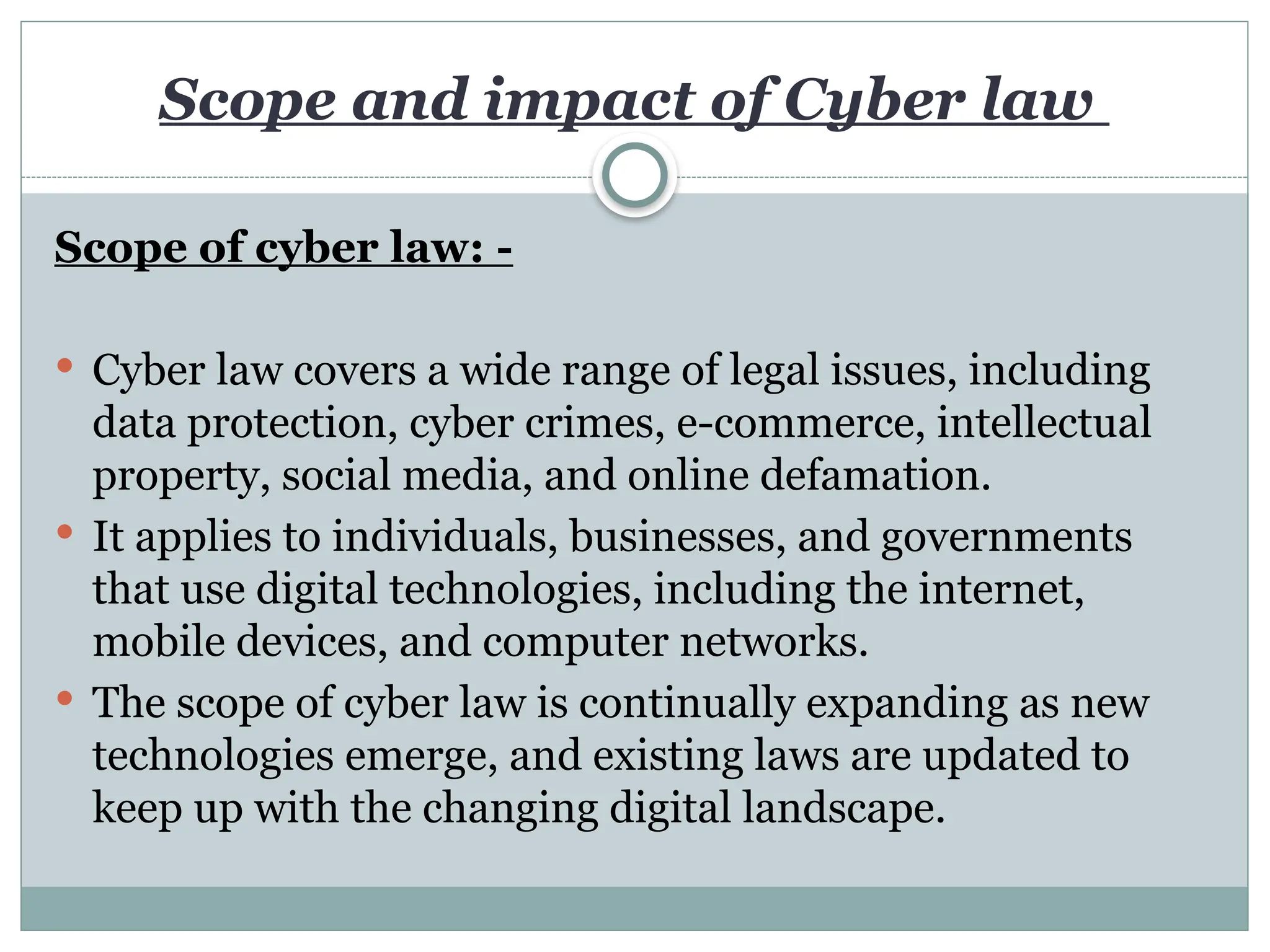 Presentation about the CYBER laws .pptx