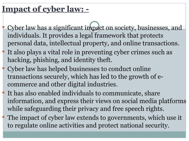 Presentation about the CYBER laws .pptx