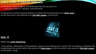 Cyber laws in India | PPTX
