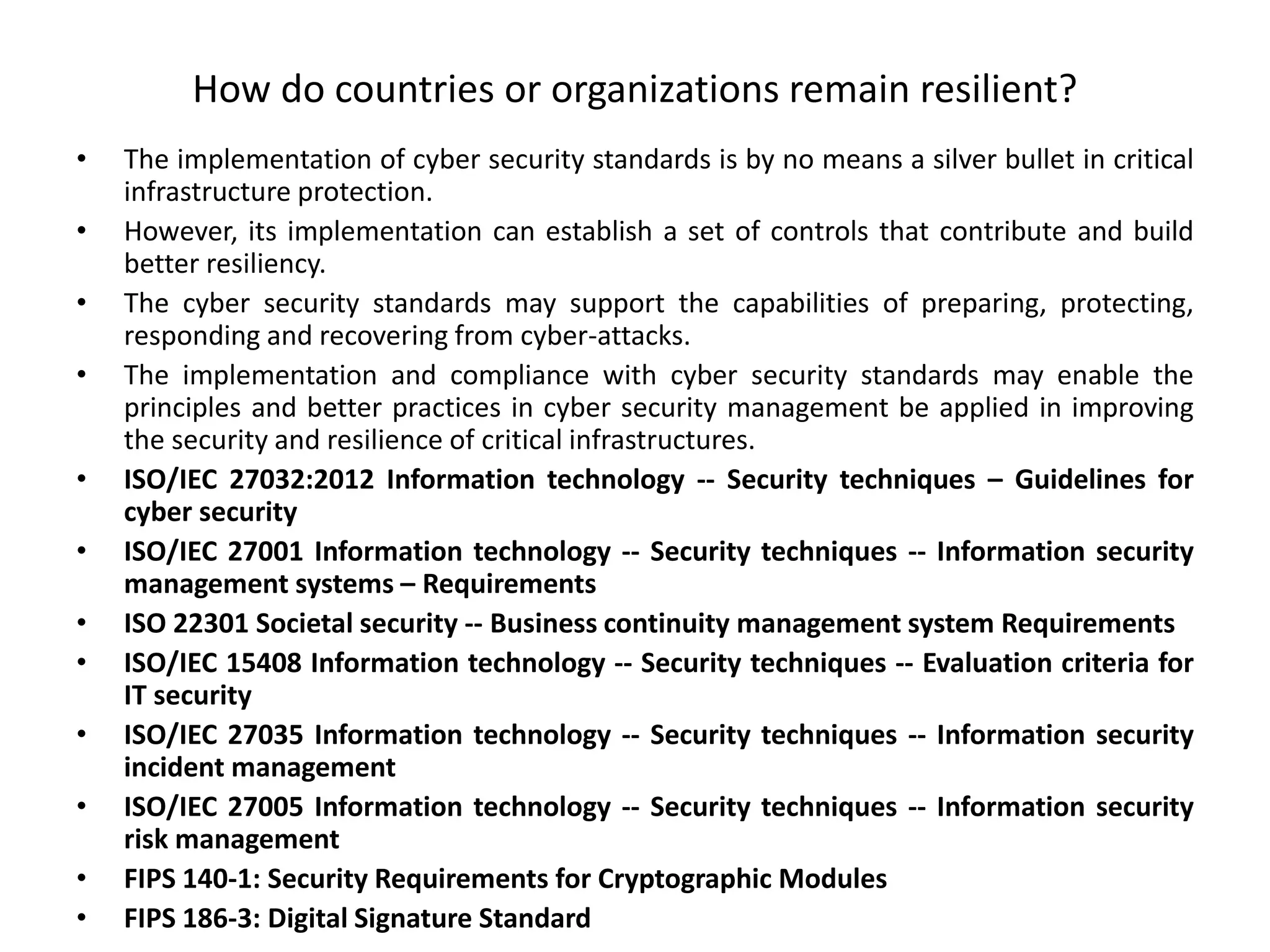Cyber Security Standards Compliance | PPTX
