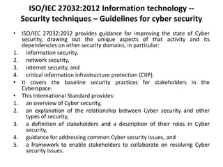 Cyber Security Standards Compliance | PPTX