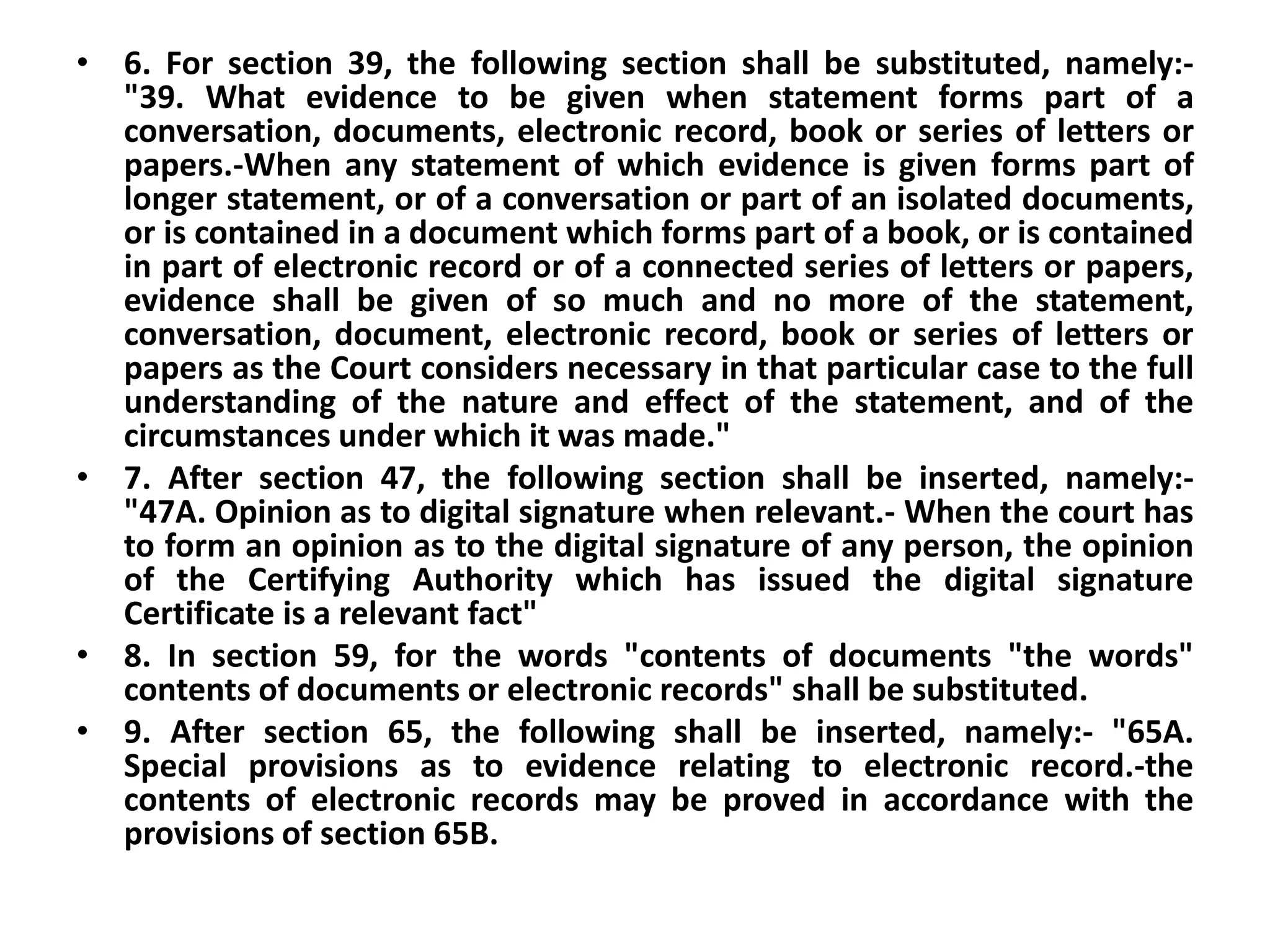 Information Technology Act, 2000, THE SECOND SCHEDULE : Amendments to ...