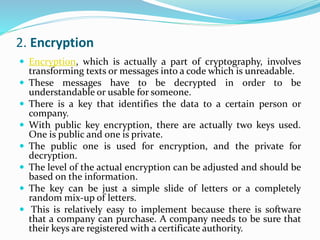 Security concerns for Electronic business | PPT