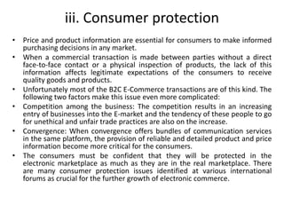 Important Issues in Global E-commerce | PPT