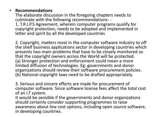 IPR – An Overview, Copyright Issues in Cyberspace | PPTX | Business ...
