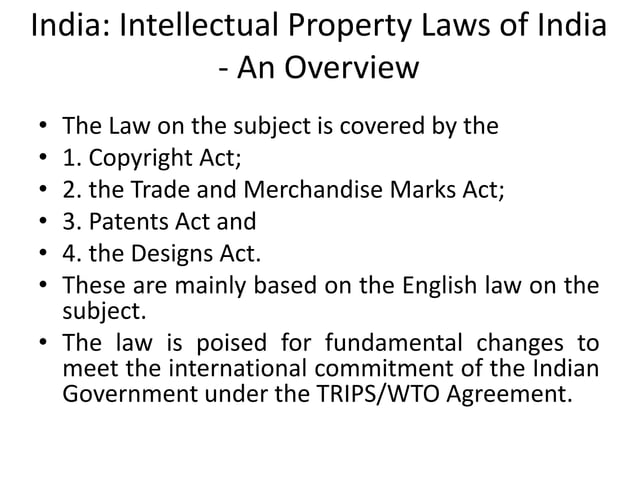 IPR – An Overview, Copyright Issues in Cyberspace | PPTX | Business | Business and Finance