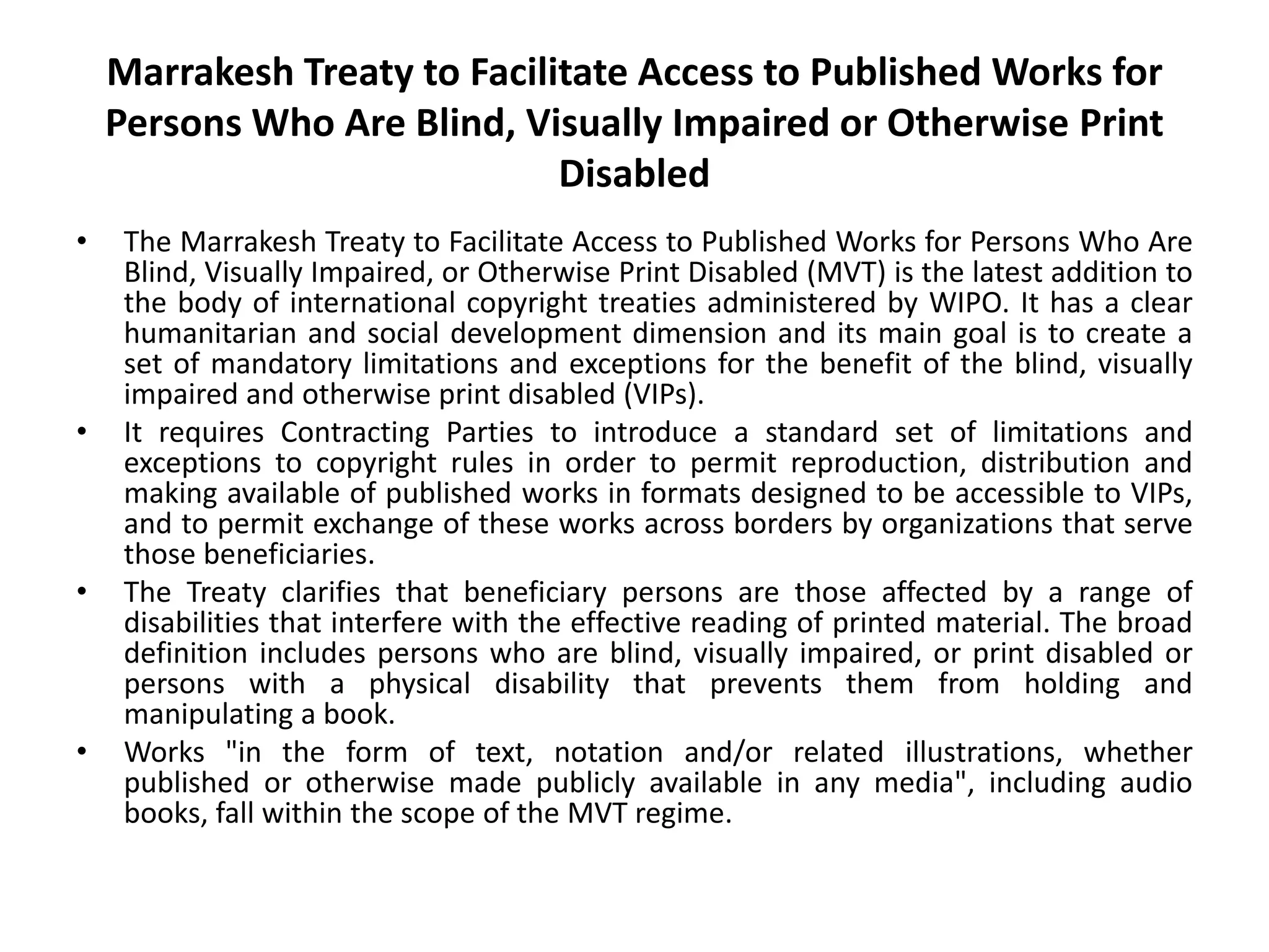 International Treaties for protection of IPR | PPTX