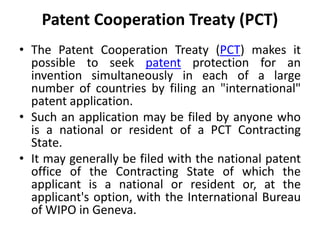 International Treaties for protection of IPR | PPTX