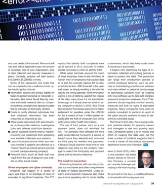 Cyber Liability Risk | PDF | Home Insurance | Insurance