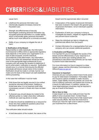 Cyber liability and cyber security | PDF | Internet Safety | Parenting