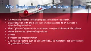 Cyberloafing presentation | PPTX | Internet Safety | Parenting