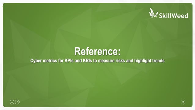 Cyber metrics for KPIs and KRIs to measure risks and highlight trends ...