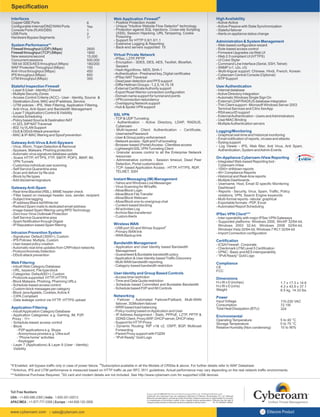 Cyberoam cr300i | PDF